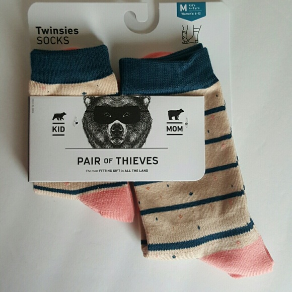 Pair of Thieves | Accessories | 2 Pack Twinsie Socks Kid Mom Med | Poshmark